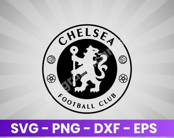 Chelsea Football Club Logo Svg - Etsy