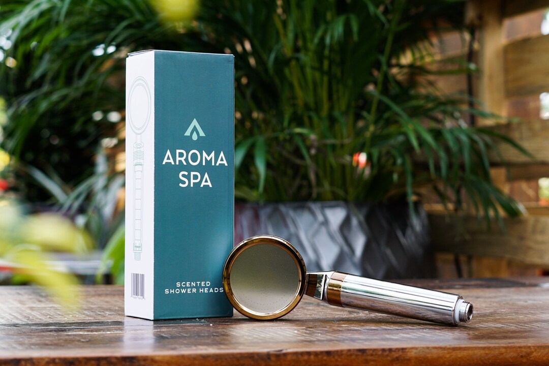 Aroma Spa Scented Showerhead - Bathroom Shower Head - Filter Showerhead ...