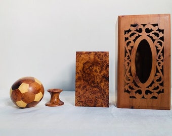 Hand Carved Tissue Box - Etsy