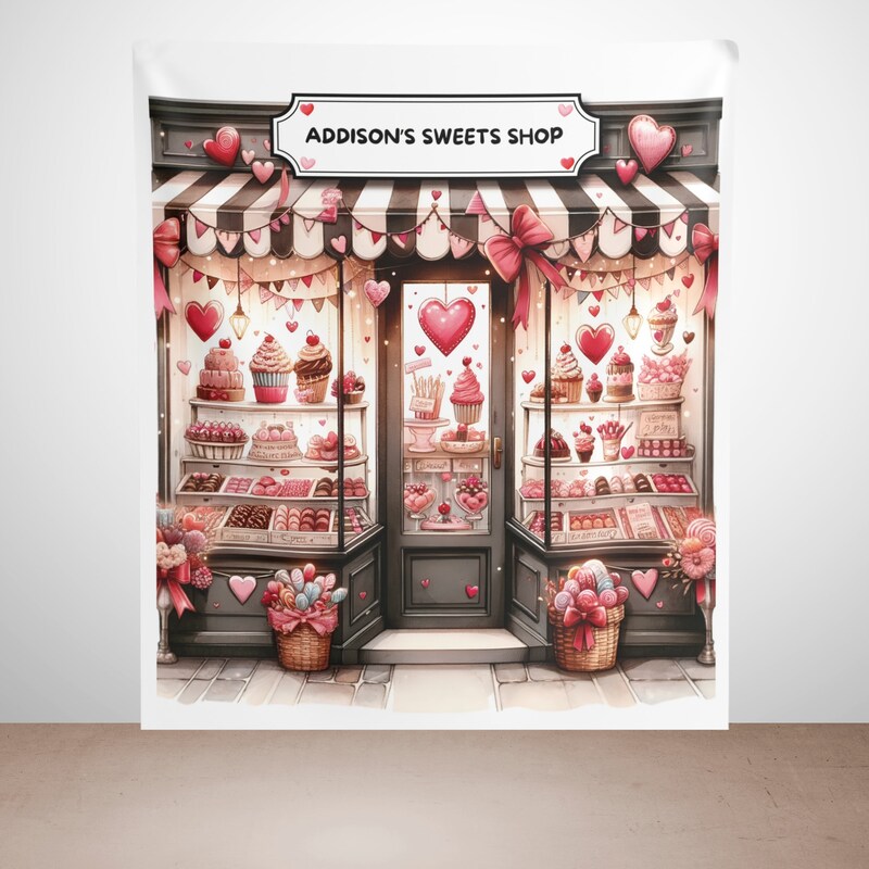 Bake Shop Backdrop - Etsy