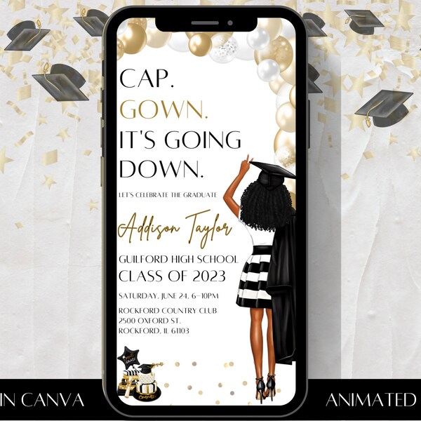 Hbcu Graduation Invitation - Etsy
