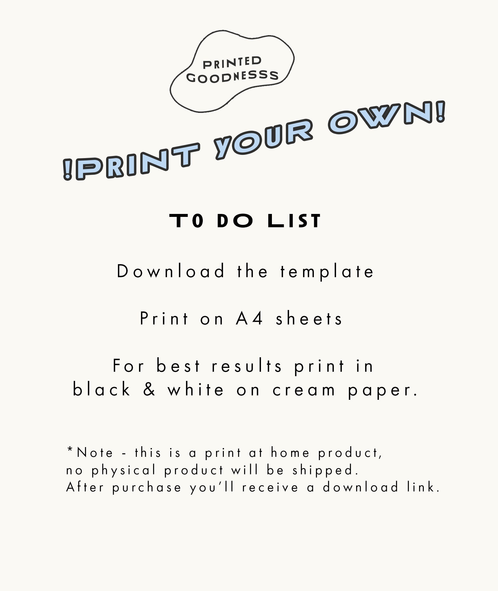 Printable Illustrated Notes Planner - Etsy