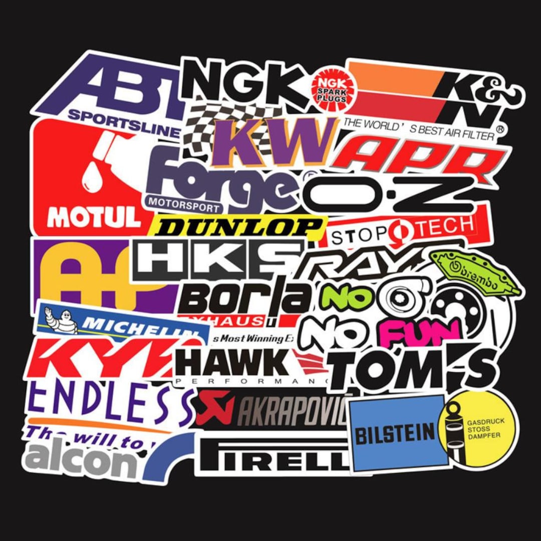 103pc/jdm Sticker Car Motorcycle Modification Logo Graffiti - Etsy