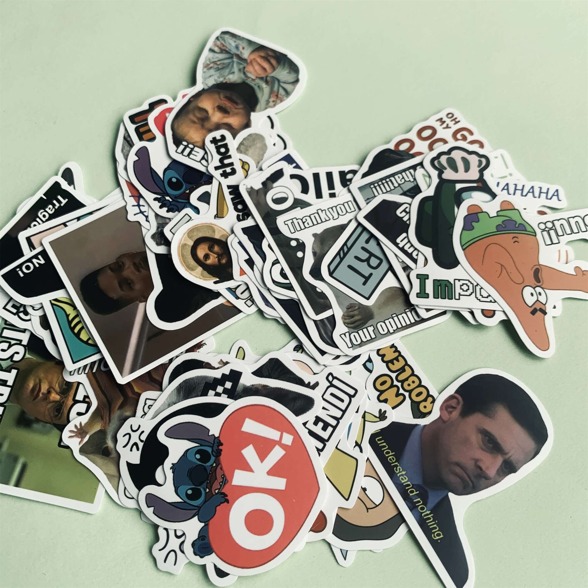 Meme Stickers Pack Emoji Stickers Funny Stickers Pack - Etsy