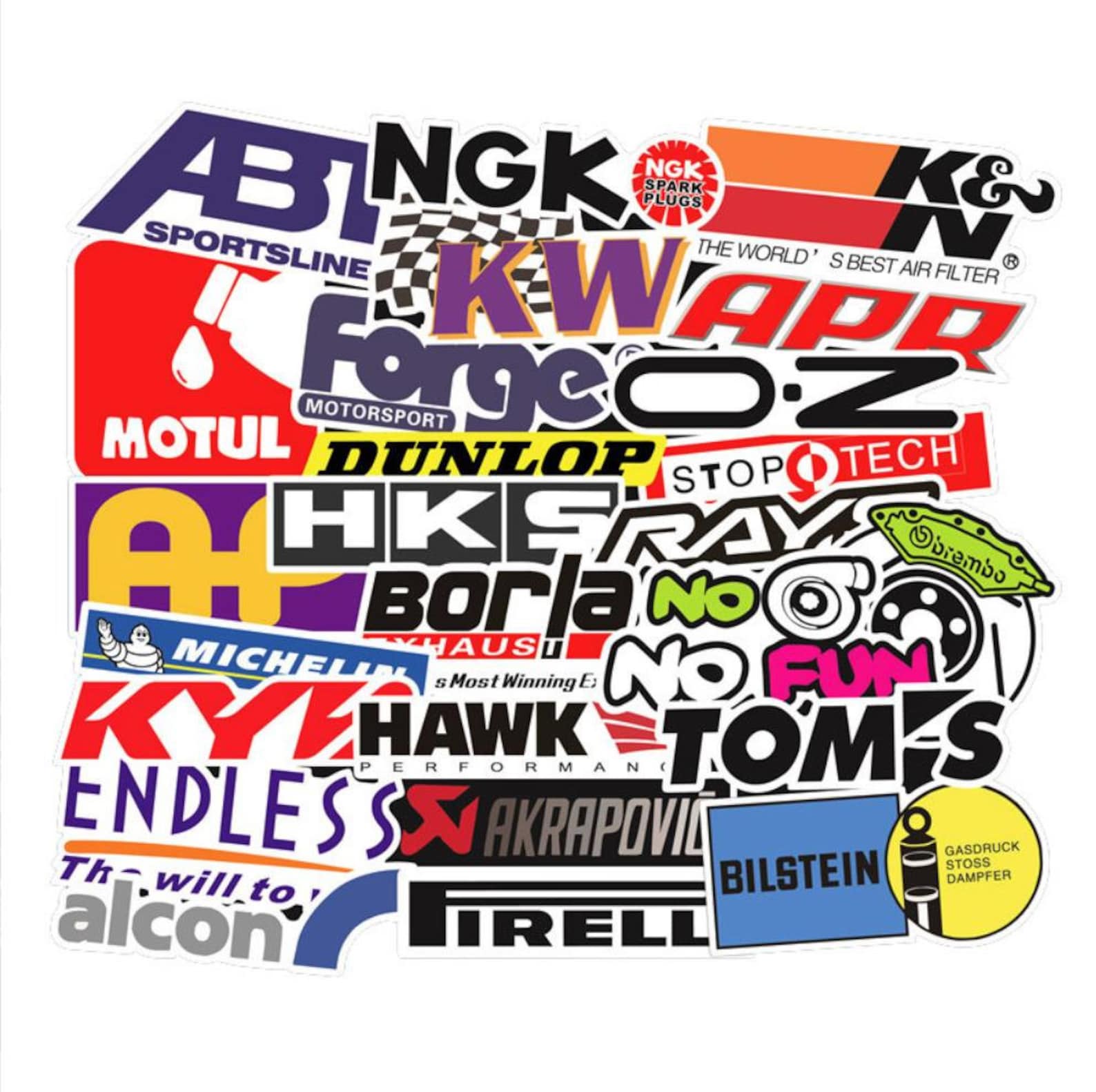 103pc/jdm Sticker Car Motorcycle Modification Logo Graffiti - Etsy