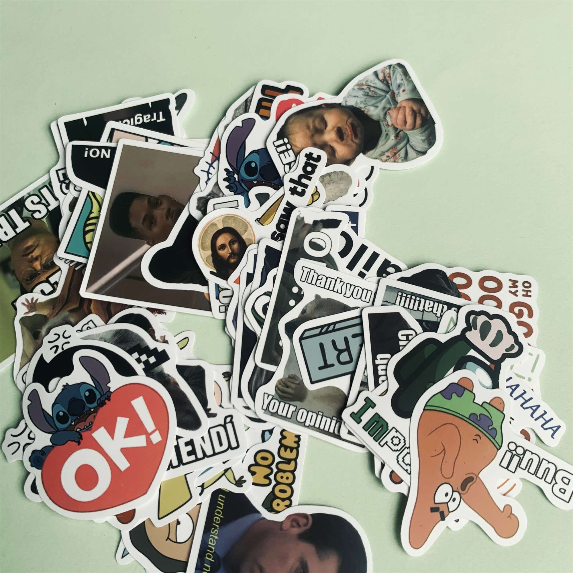 Meme Stickers Pack Emoji Stickers Funny Stickers Pack - Etsy