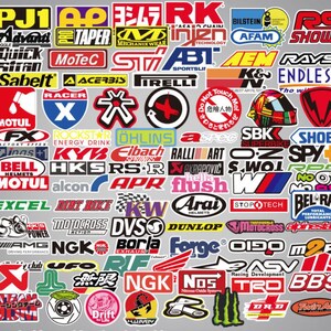 103pc/jdm Sticker Car Motorcycle Modification Logo Graffiti - Etsy