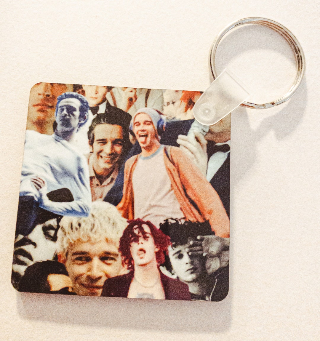 Matty Healy the 1975 Collage Keychain - Etsy