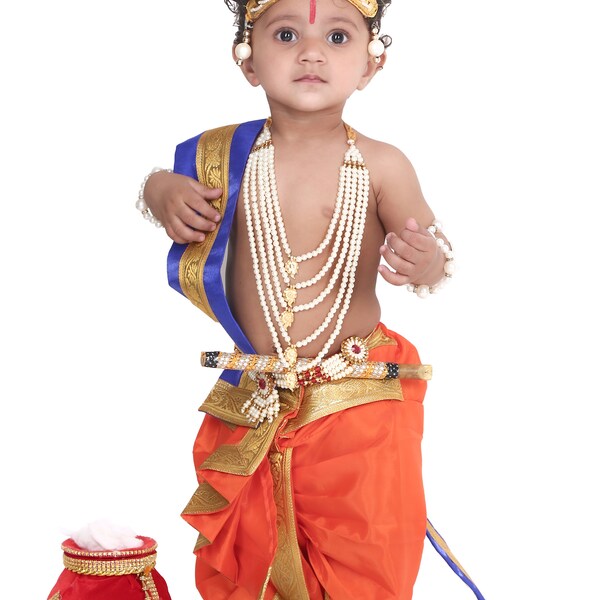 Kids Krishna Costume - Etsy