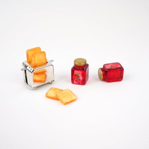 Strawberry Jam Jar Pin 3D Fruit Jam Bottle Brooch Miniature Jam Cute ...