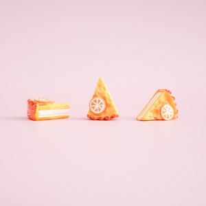 Lemon Pie Pin | Lemon Cake Brooch | Whimsical Dessert Brooch | Dessert ...