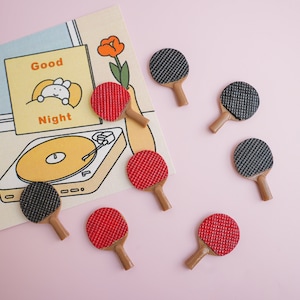 Ping Pong Bat Pin | Table Tennis Brooch | Sports Accessories | Table ...