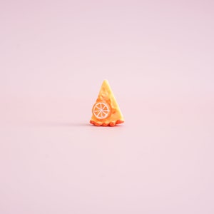 Lemon Pie Pin | Lemon Cake Brooch | Whimsical Dessert Brooch | Dessert ...