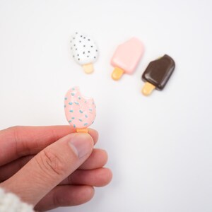 Ice Cream Bars Pin Popsicle Pin Chocolate Ice Cream Bar Brooch Dessert ...