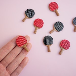 Ping Pong Bat Pin | Table Tennis Brooch | Sports Accessories | Table ...