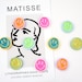 Pastel Smiley Face Pin | Smiley Face Brooch | Colourful Pin Badge ...