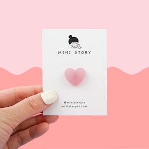 Love Heart Pins | Cute Heart Brooch | I Love You Badge | Romantic Lapel ...