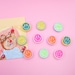 Pastel Smiley Face Pin | Smiley Face Brooch | Colourful Pin Badge ...
