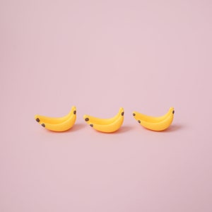 Banana Pin | Miniature Banana Brooch | Cute Fruit Lapel Pin for ...