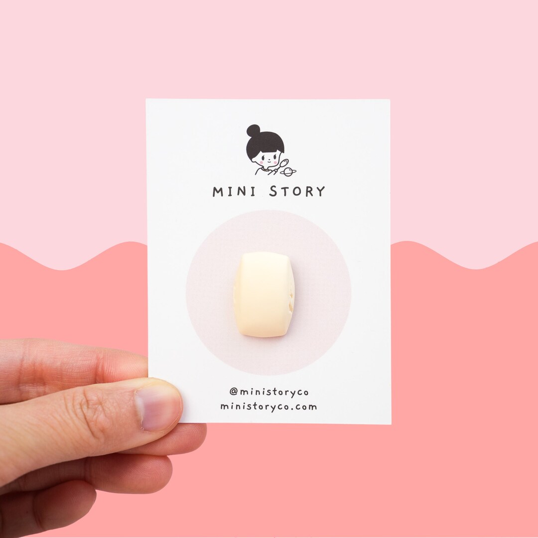 Steamed Bun Pin | Chinese Food Brooch | Mantou Bun Pin | Asian Street ...