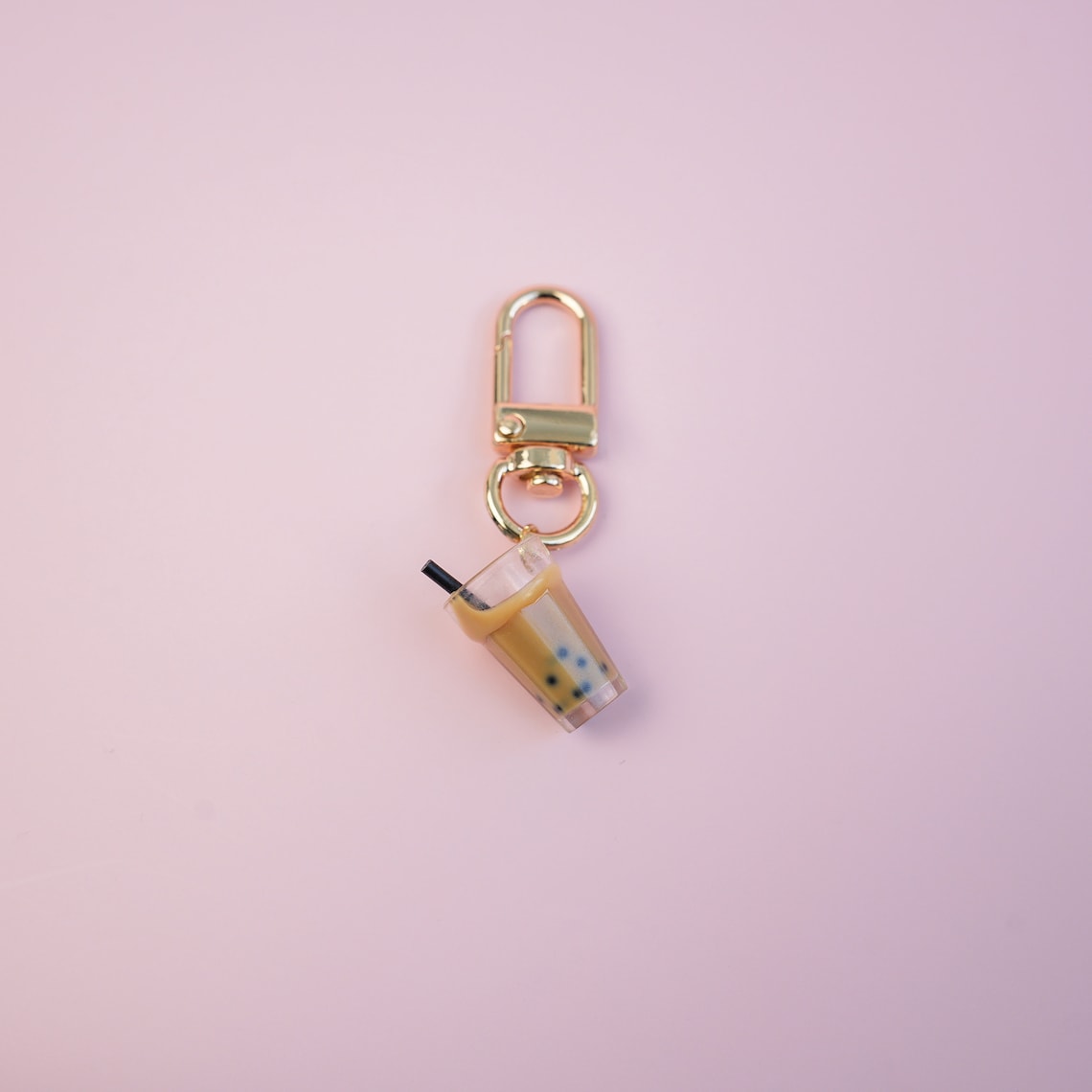 Bubble Tea Keychain Miniature Boba Milk Tea Keyring - Etsy