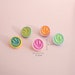 Pastel Smiley Face Pin | Smiley Face Brooch | Colourful Pin Badge ...
