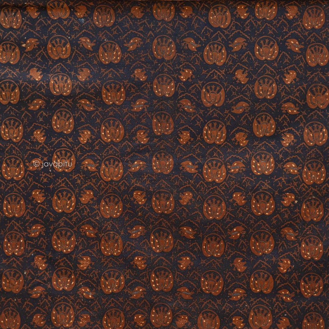 Antik: Batik Tulis Lawas SOGAN SOLO, Natural Dyed. C.1950 - Etsy