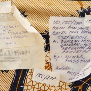 Collector: Batik Tulis Halus Ninik Massima Cirebon " Simbar Menjangan ...