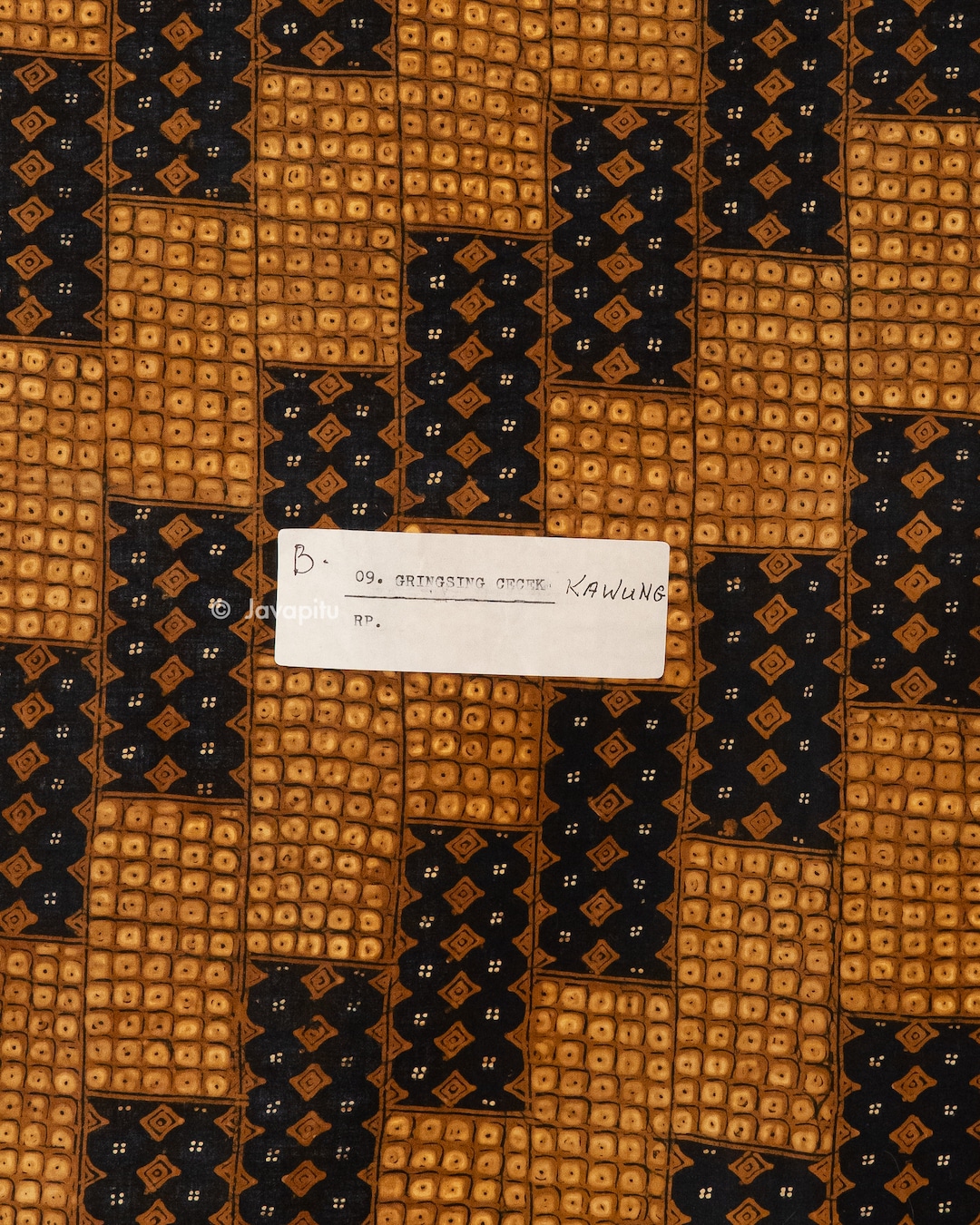 Old Tulis Batik Gringsing Cecek Kawung Surakarta. C.1950 - Etsy