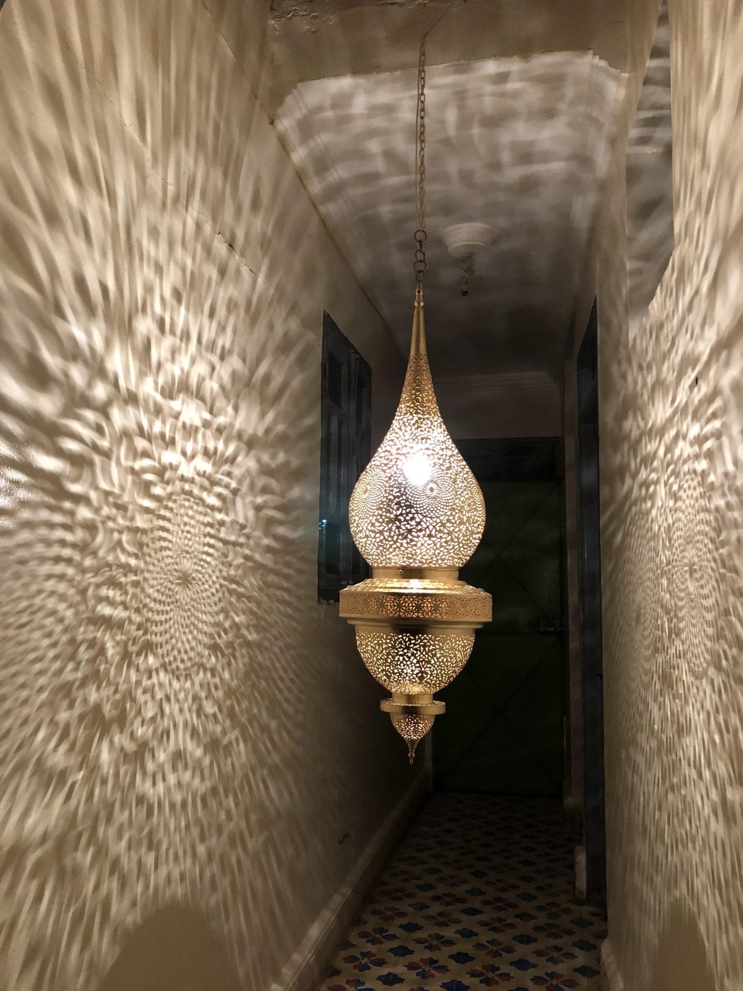 Large Moroccan Pendant Light , Moroccan Decorative , Pendant Lights ...
