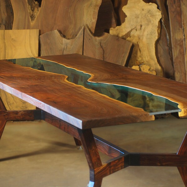 Live Edge River Table - Etsy