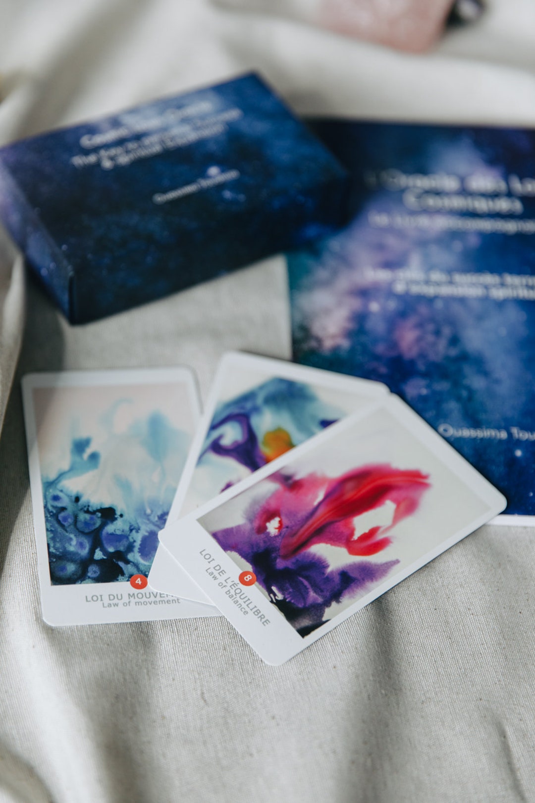 The Cosmic Laws Oracle Deck I Oracle Des Lois Cosmiques ENGLISH and ...