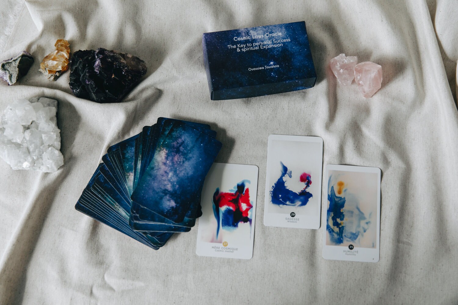 The Cosmic Laws Oracle Deck I Oracle Des Lois Cosmiques ENGLISH and ...