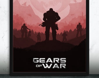 Gears of War Poster - Etsy