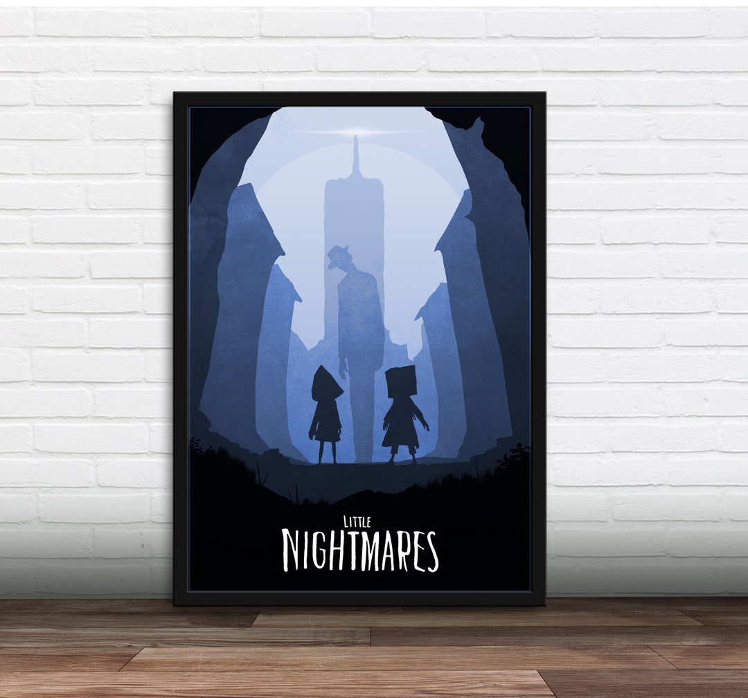 Minimalist Video Game Poster - Little Nightmare, Art Print, Gamer Gift ...