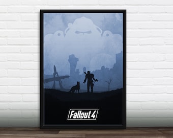 Fallout Poster Fallout Game Art Video Game Art Computer - Etsy