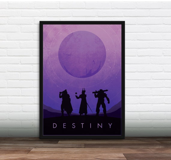 Destiny Video Game Poster
