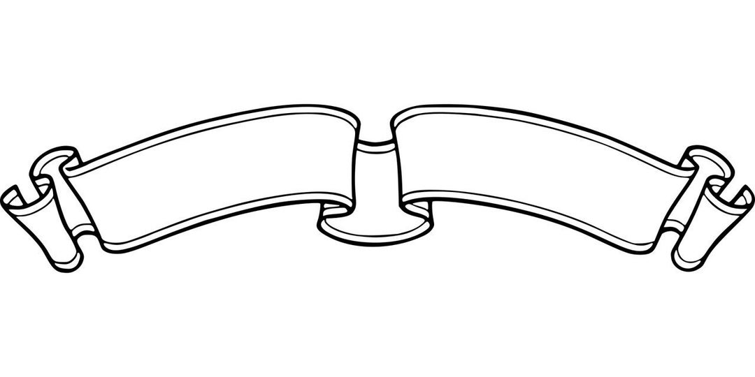 Ribbon Instant Download SVG, PNG, JPG, Pdf, Tiff Digital Download - Etsy