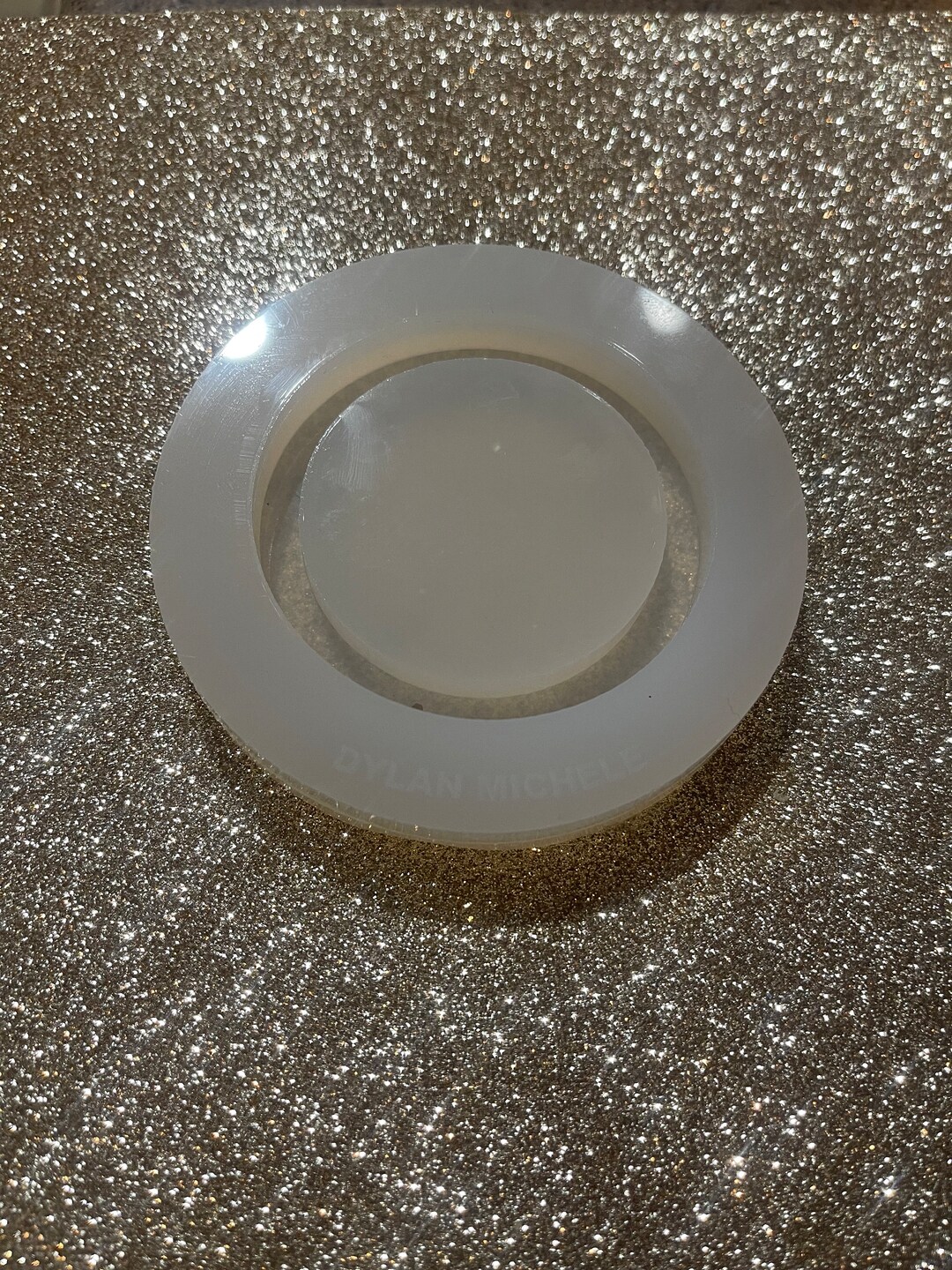 Mold Only | Shaker Circle Silicone Mold | Badge Reel | DIY Resin ...