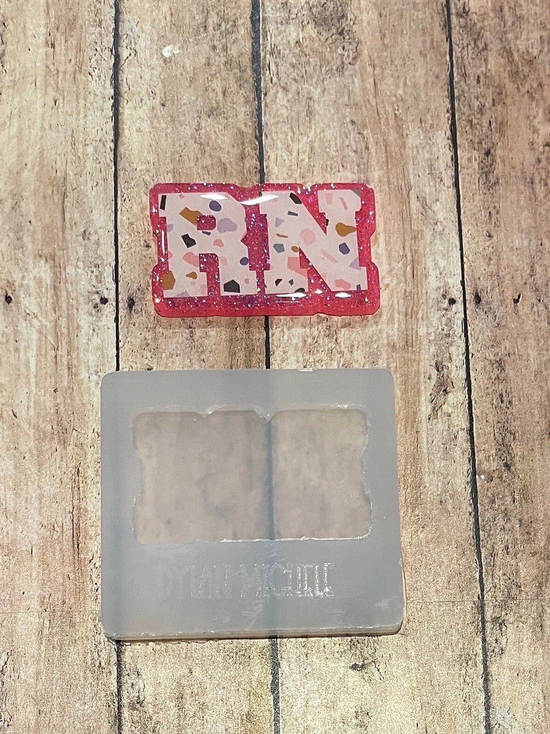 RN Monogram | Silicone Mold | Resin Mold - Etsy