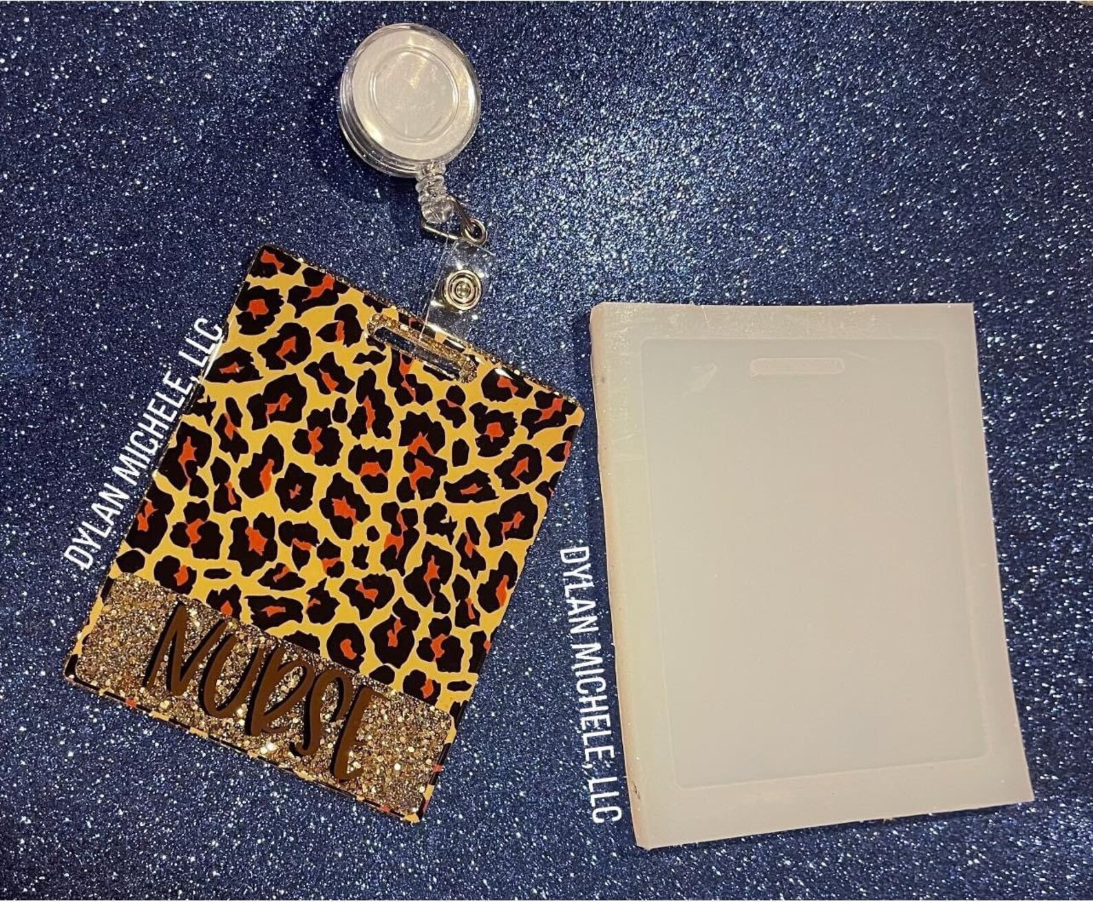 Horizontal Badge Buddy Silicone Mold Resin - Etsy