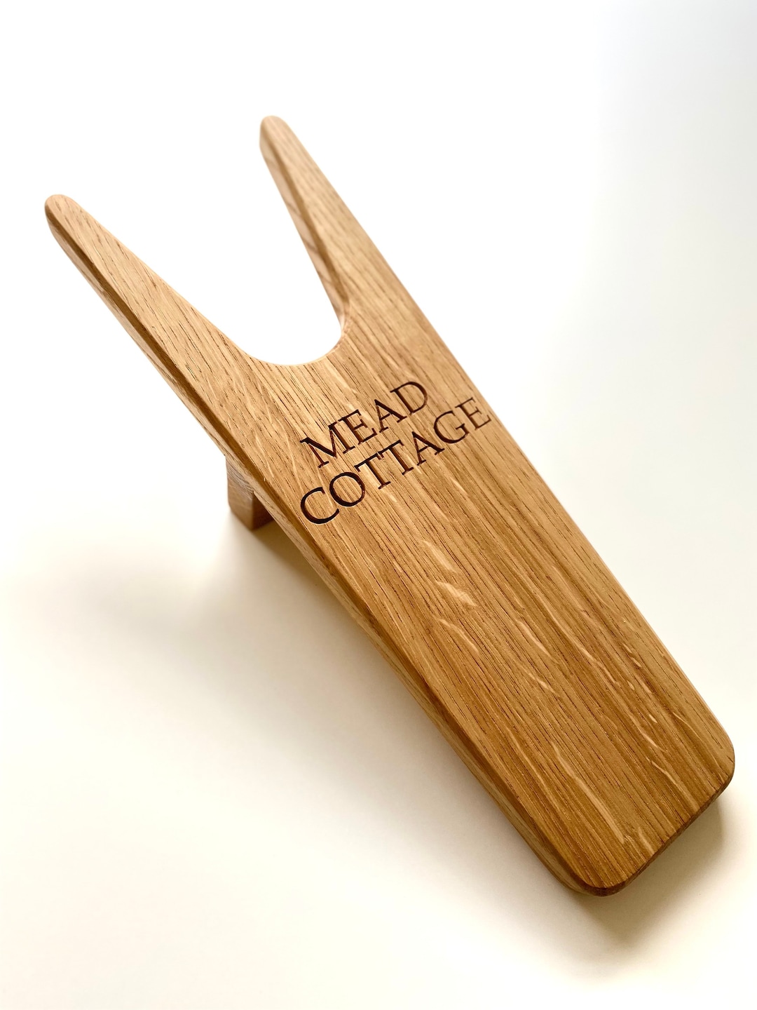 Oak Boot Jack | Personalised Oak Boot Jack | Handmade Oak Boot Pull ...