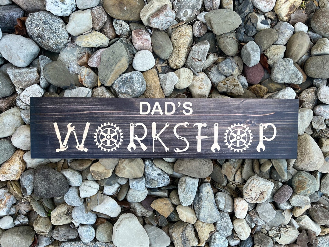 Workshop Sign, Custom Workshop Sign, Personalized Garage Sign - Etsy