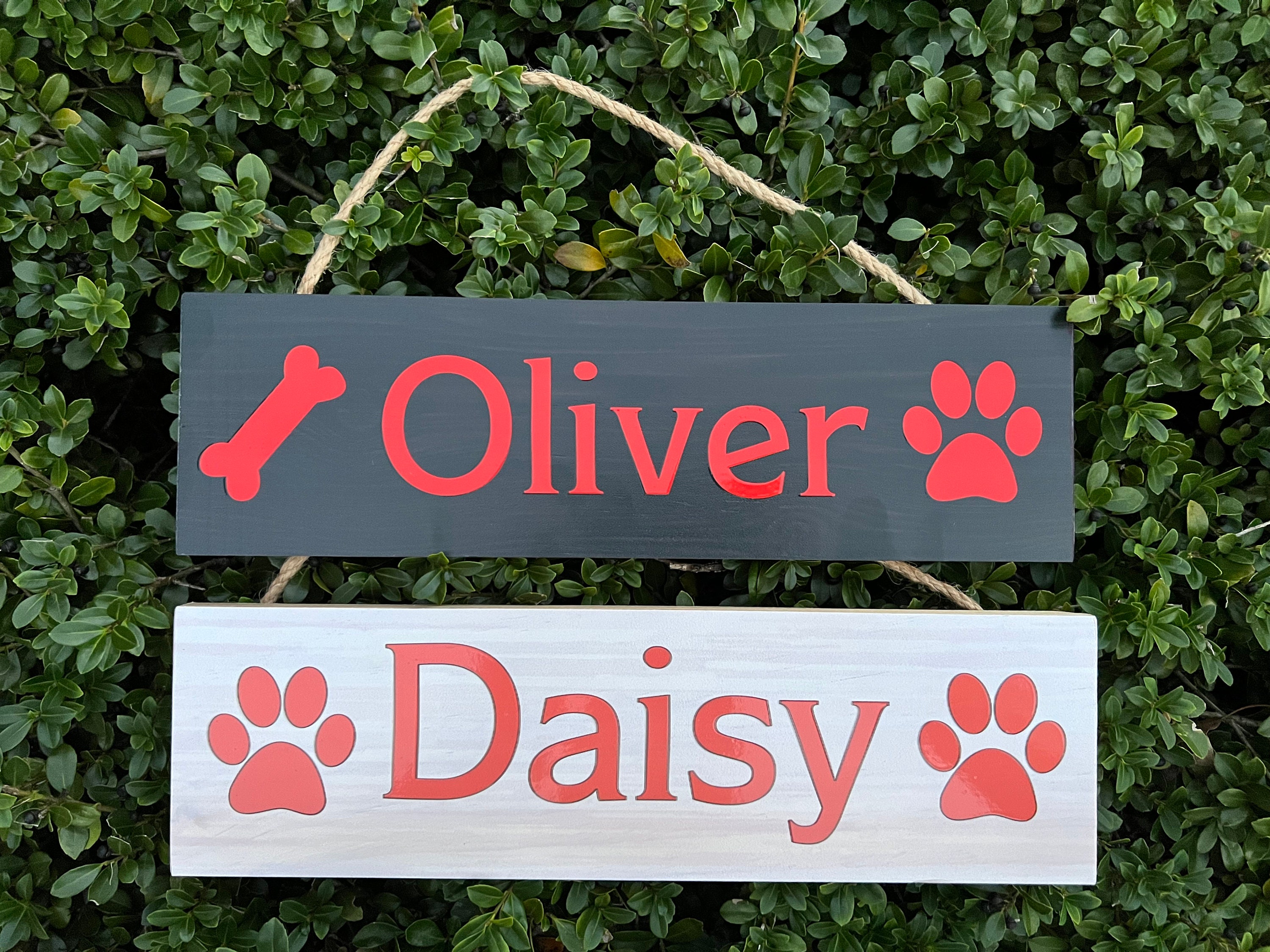 Pet Name Sign, Custom Pet Name Sign, Personalized Cat Name Sign, Dog ...