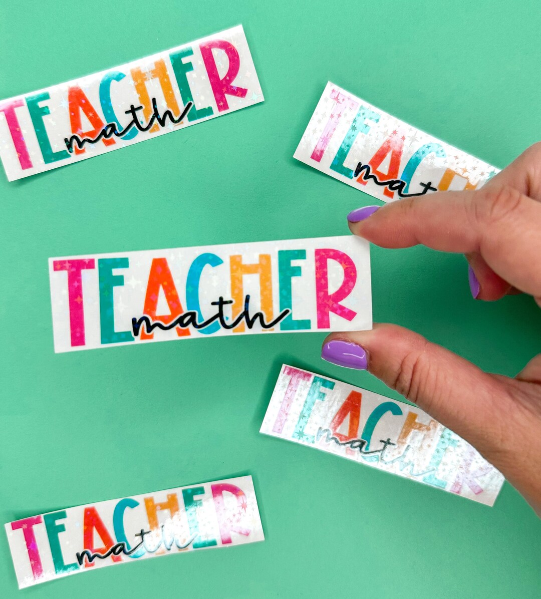 Math Teacher Teacher Sticker Learning Teacher Sticker - Etsy