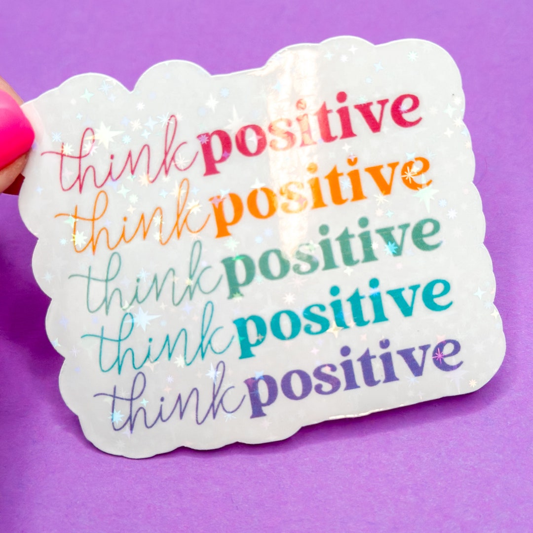 Think Positive Thoughts Rainbow - Brain Happiness - Mental Health ...