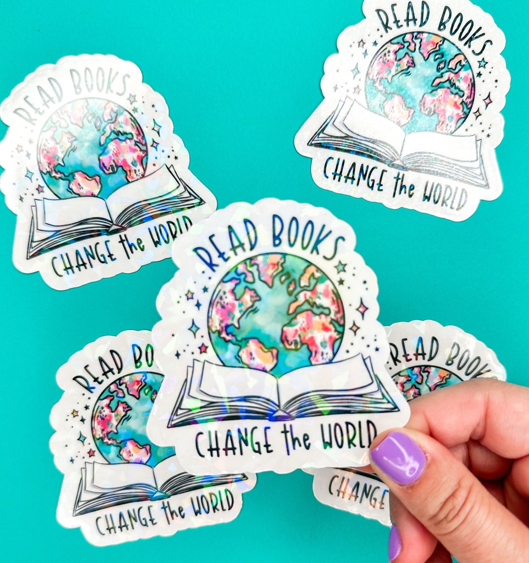 Read Books Change the World Teacher Sticker Change the World Teacher ...