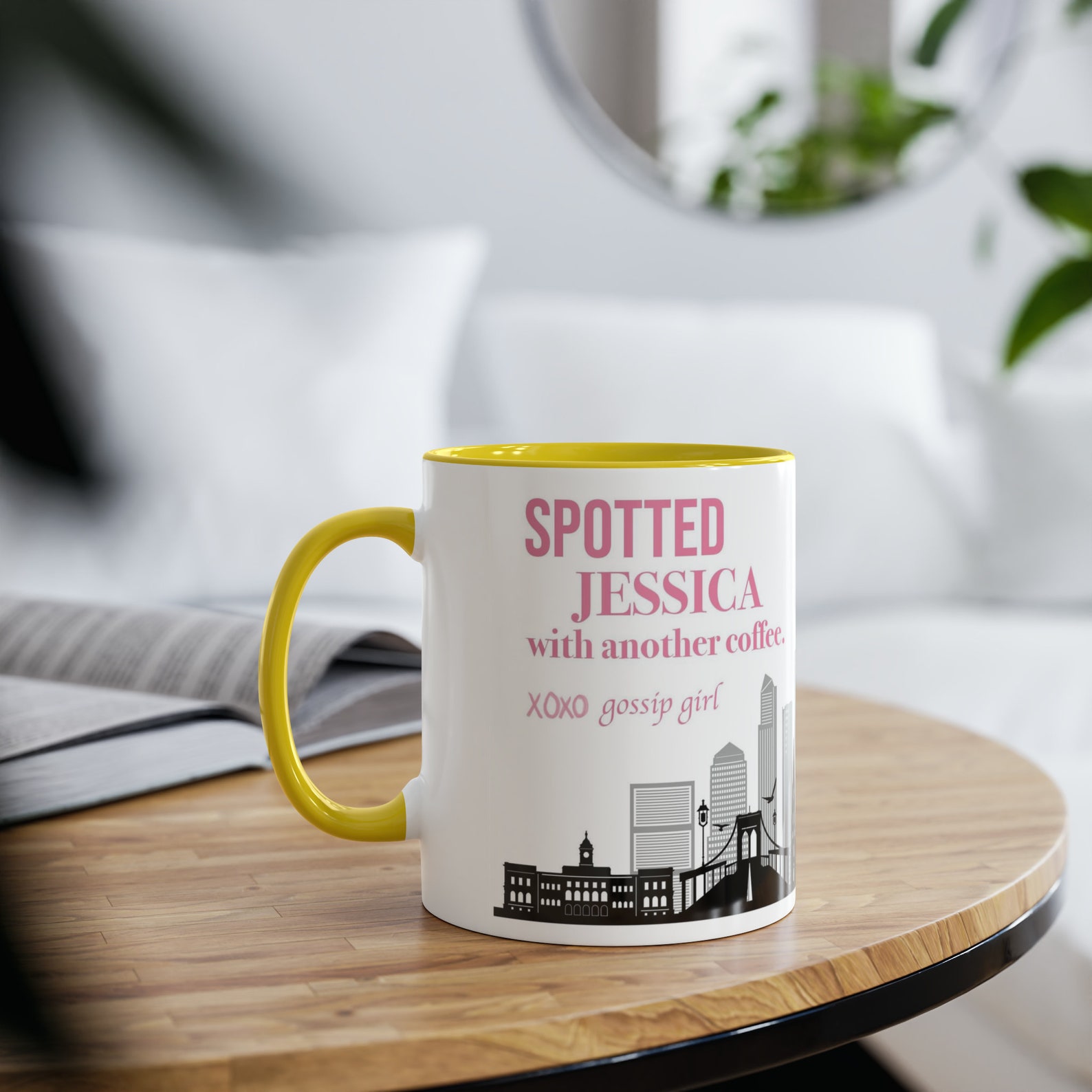 SPOTTED Gossip Girl Mug - Etsy UK