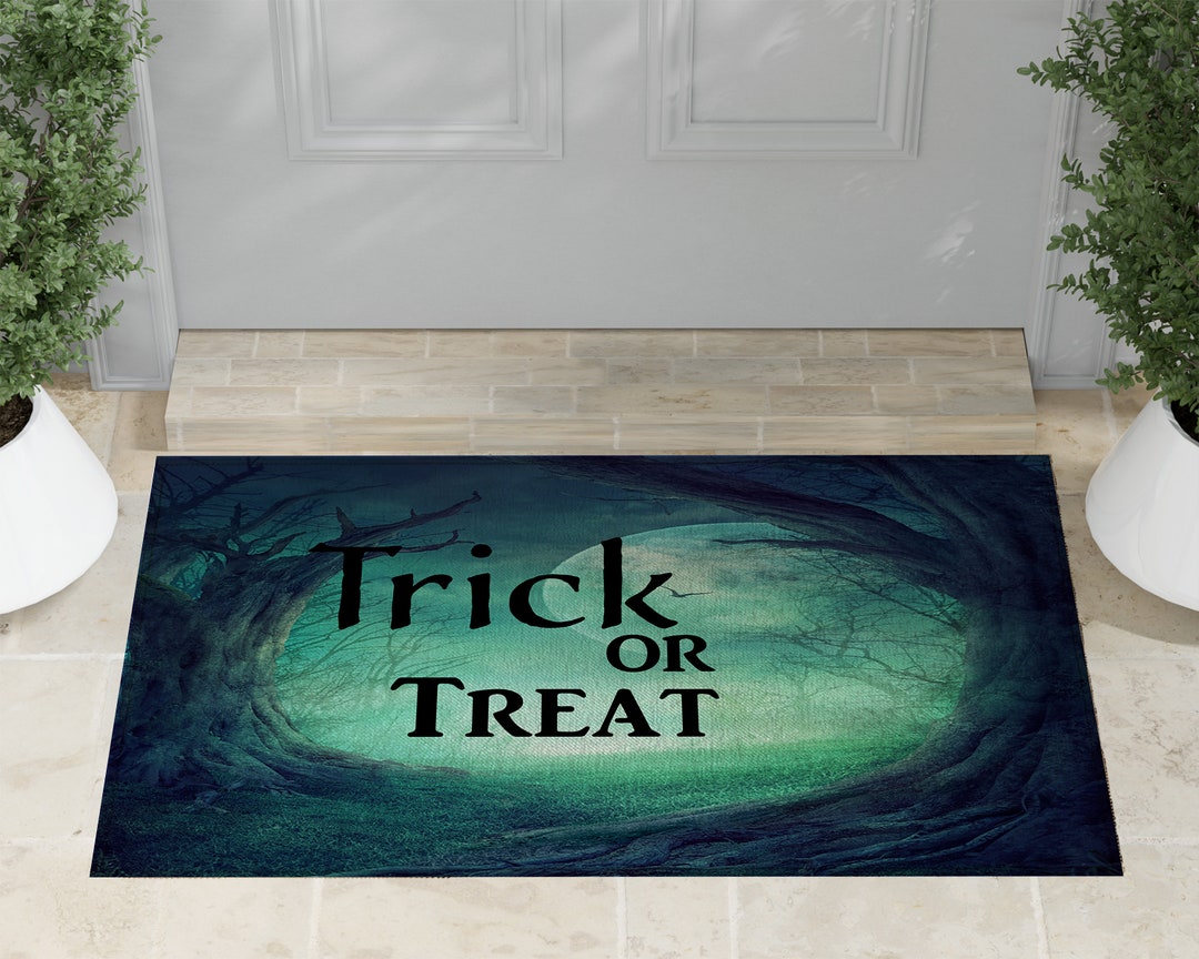 Halloween Door Mat | Spooky Mat | Indoor Outdoor Door Mat | Haunted ...