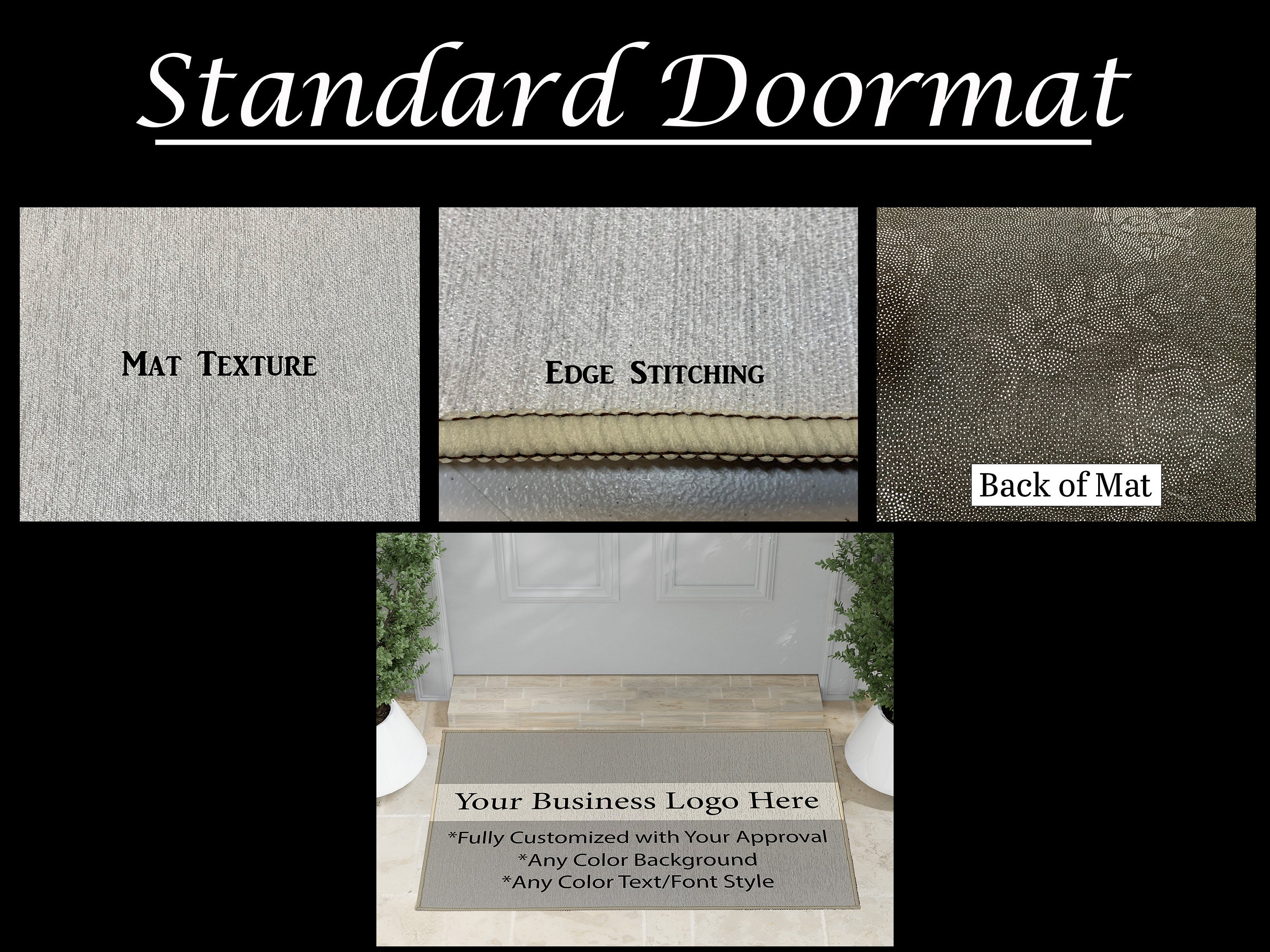 Business Welcome Mat | Personalized Company Mat | Indoor Outdoor Mat ...